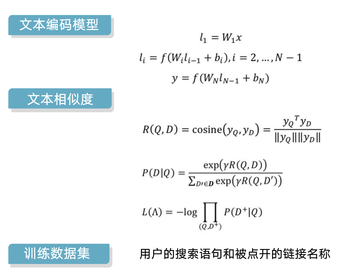 DSSM(Deep Structured Semantic Model) | Mcf's Blog
